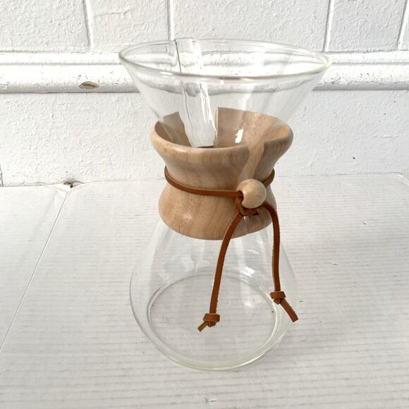 Chemex | Kitchen | Chemex Glass Carafe Pour Over Drip Coffee Maker Wood ...
